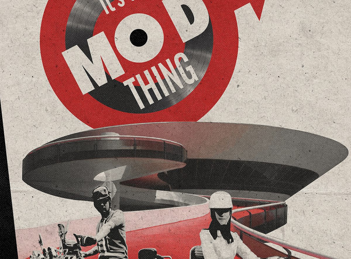 "It's a Future Mod Thing" tirage d'art série limitée - Mephisto Design Art