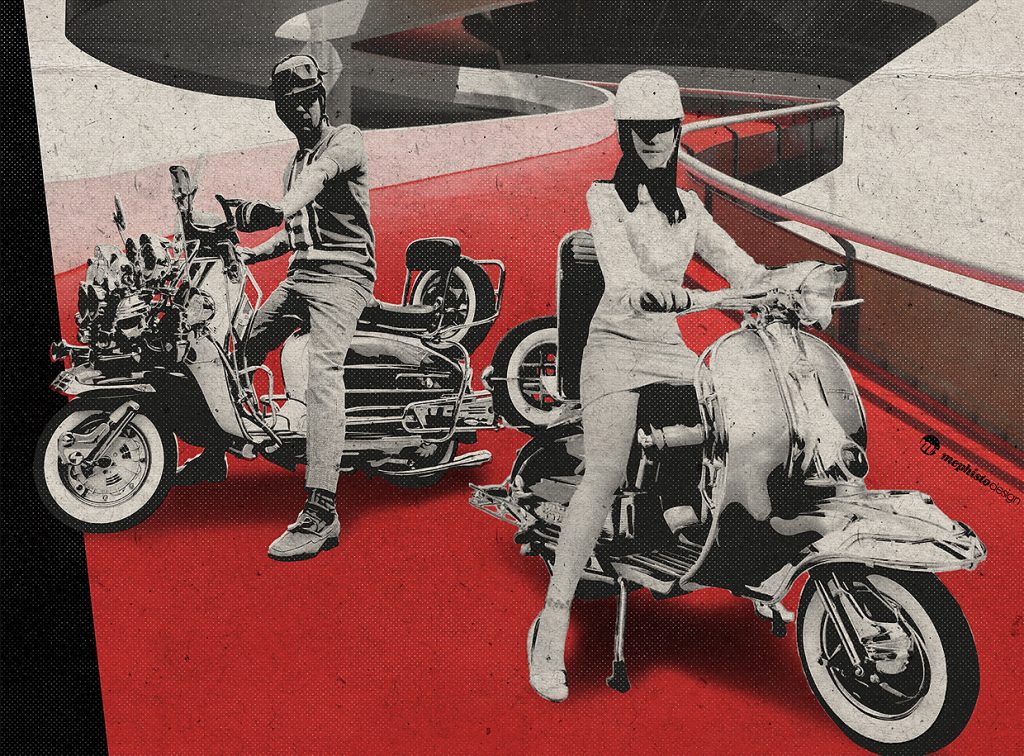 "It's a Future Mod Thing" tirage d'art série limitée - Mephisto Design Art